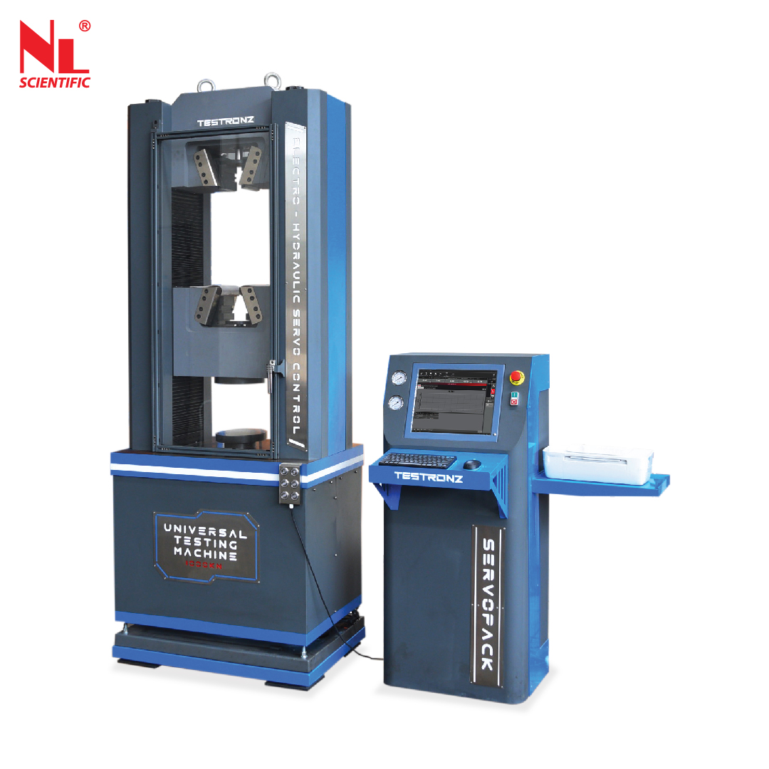 Electro-Hydraulic Servo Control Universal Testing Machine 1000kNTT 6000 ...